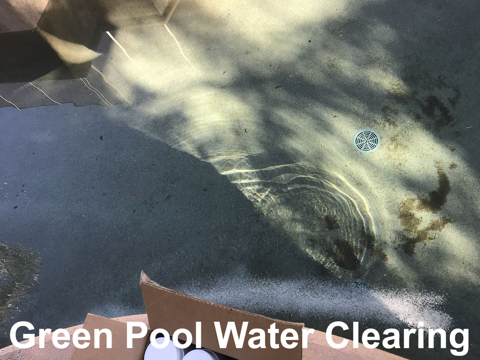 Green Pool Water Clearing