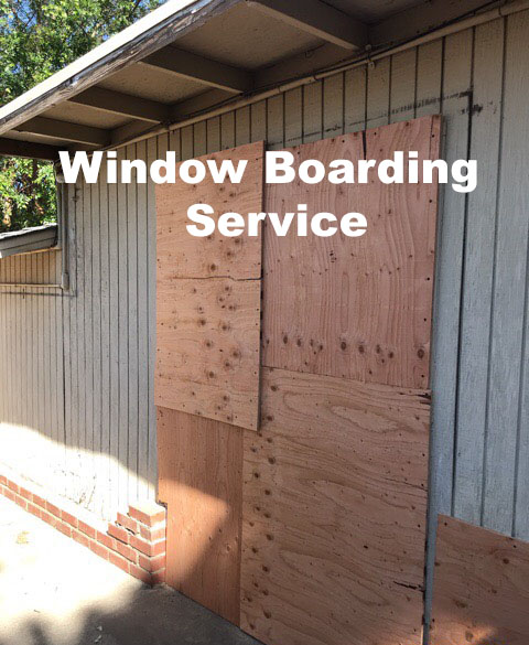Window Boarding Service - LA's Premier Property Maintenance